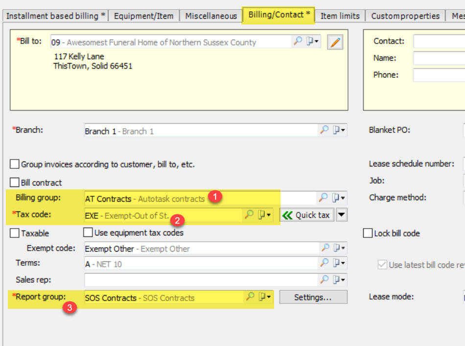 ID913 - Autotask PSA Sync with e-automate - Contracts – CEO Juice