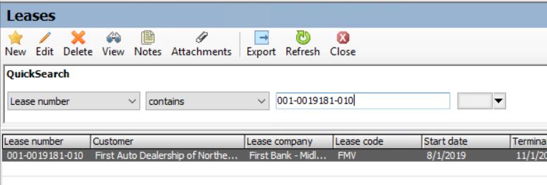 Managing Leases in E-Automate - Service Lease Records vs. Lease Tab on ...