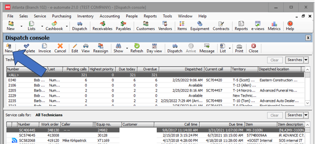 eAutomate Dispatch Console - How to Create, Dispatch, Complete ...