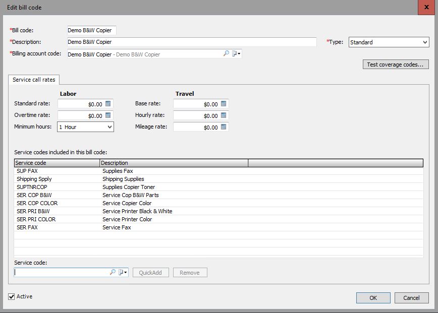 ID638 - Audit Report of Bill Code Records Overview & Sample: – CEO Juice