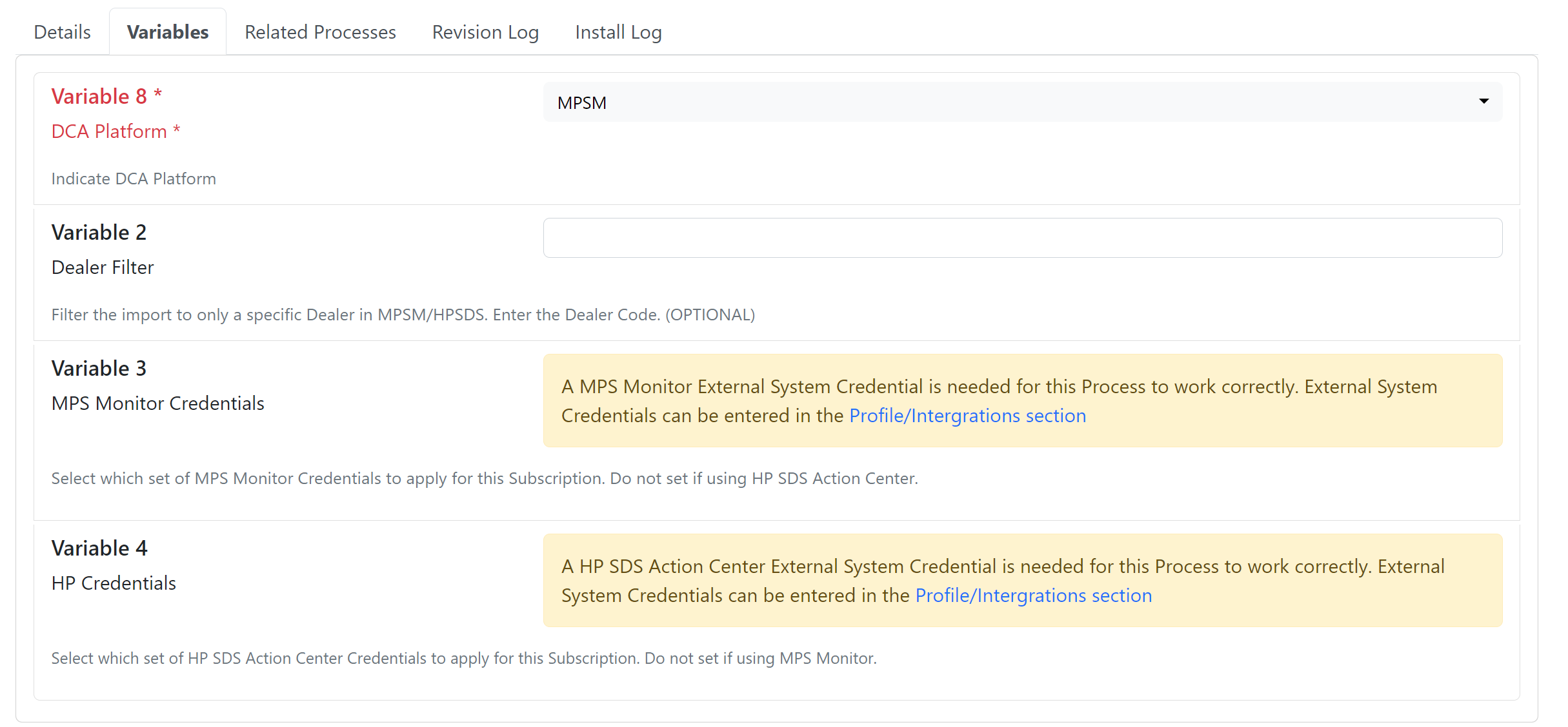 ID311 - HP SDS Action Center & MPS Monitor Integration (API): – CEO Juice