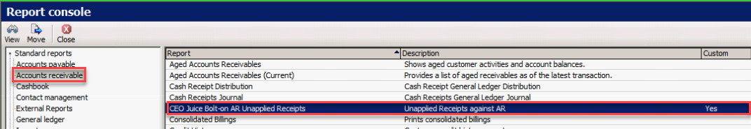 ID717 - Unapplied AR Payment Review Overview & Sample: – CEO Juice