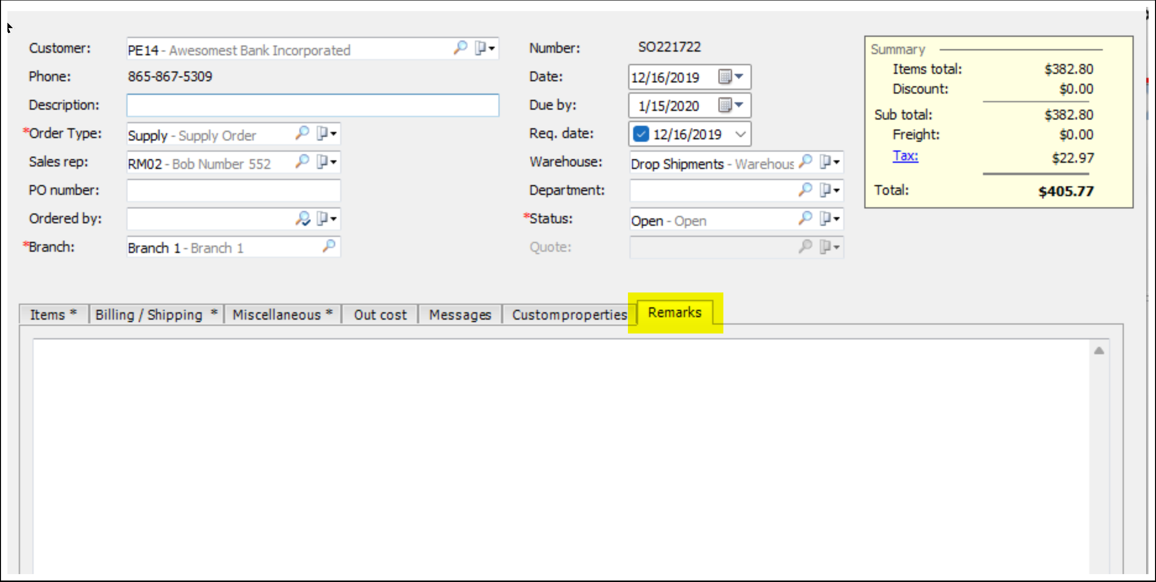 ID200 - Send Tracking Details for Sales Order Shipments, Overview ...
