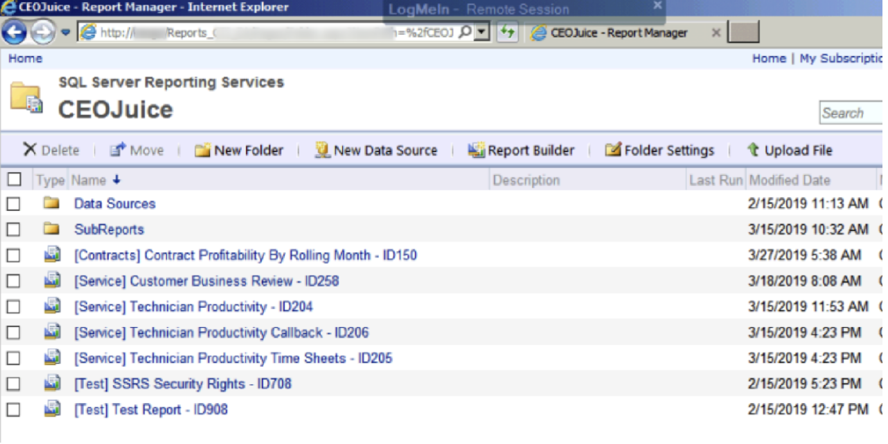 ECI Hosted Clients - How to Access CEOJuice on demand SSRS Reports ...
